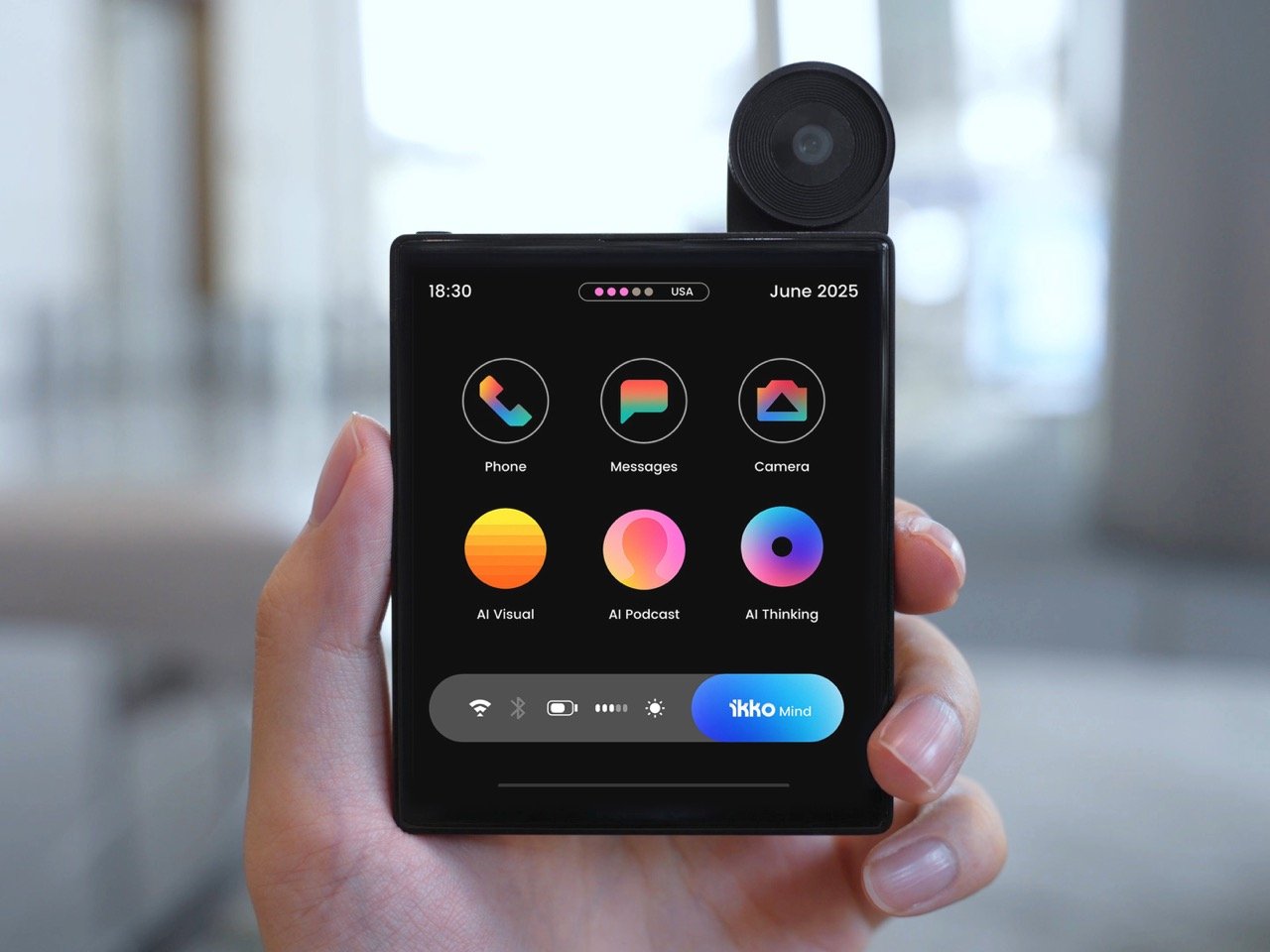 Компания iKKO выпустила смартфон Mind One Pro с бесплатным интернетом в 60 странах / Смартфоны и ...