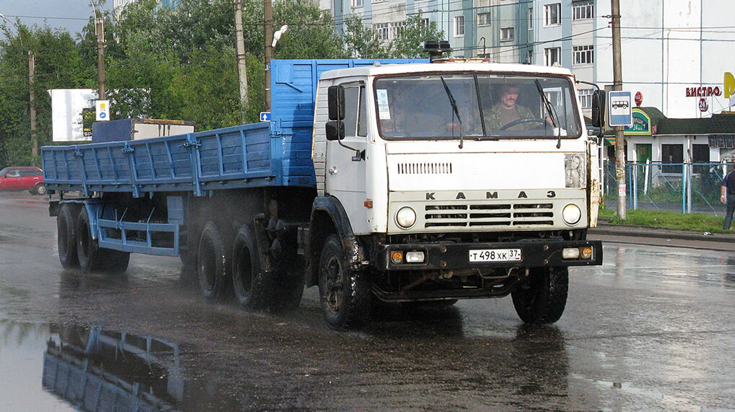КамАЗ-54101: почему не прижился первый советский самосвальный автопоезд / Авто и транспорт ...