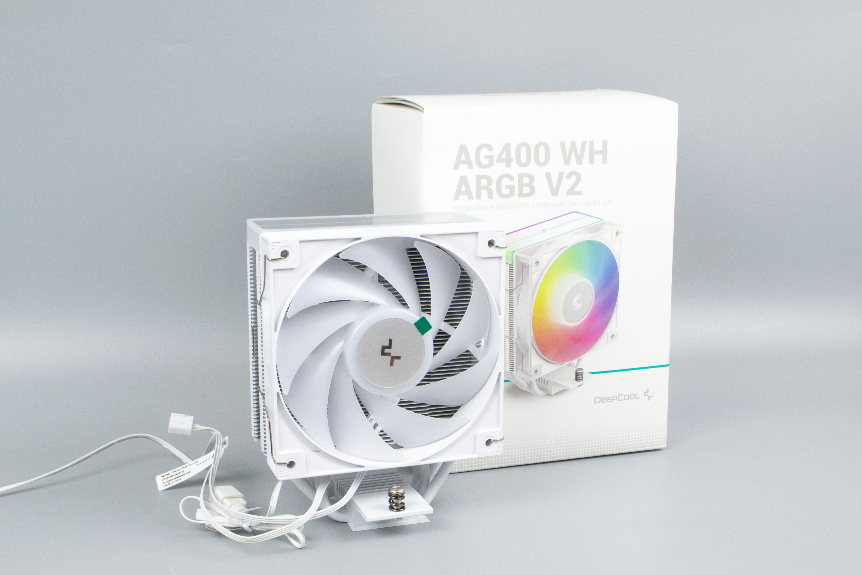 Обзор процессорного кулера DeepCool AG400 WH ARGB V2 / Корпуса и ...