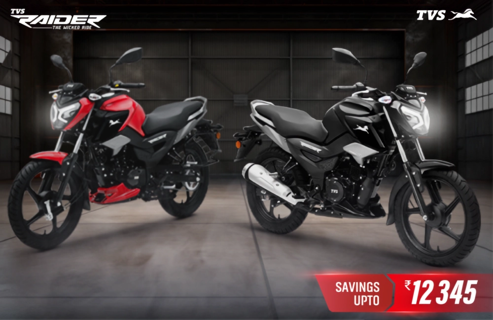 TVS Motor Company выпускает мотоциклы Raider SSE с дизайном персонажей ...