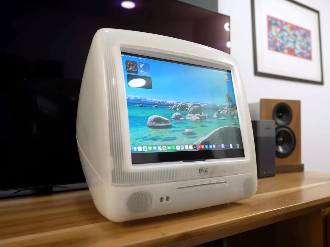 Американский дизайнер пересобрал iMac G3 с процессором Apple M4 ...