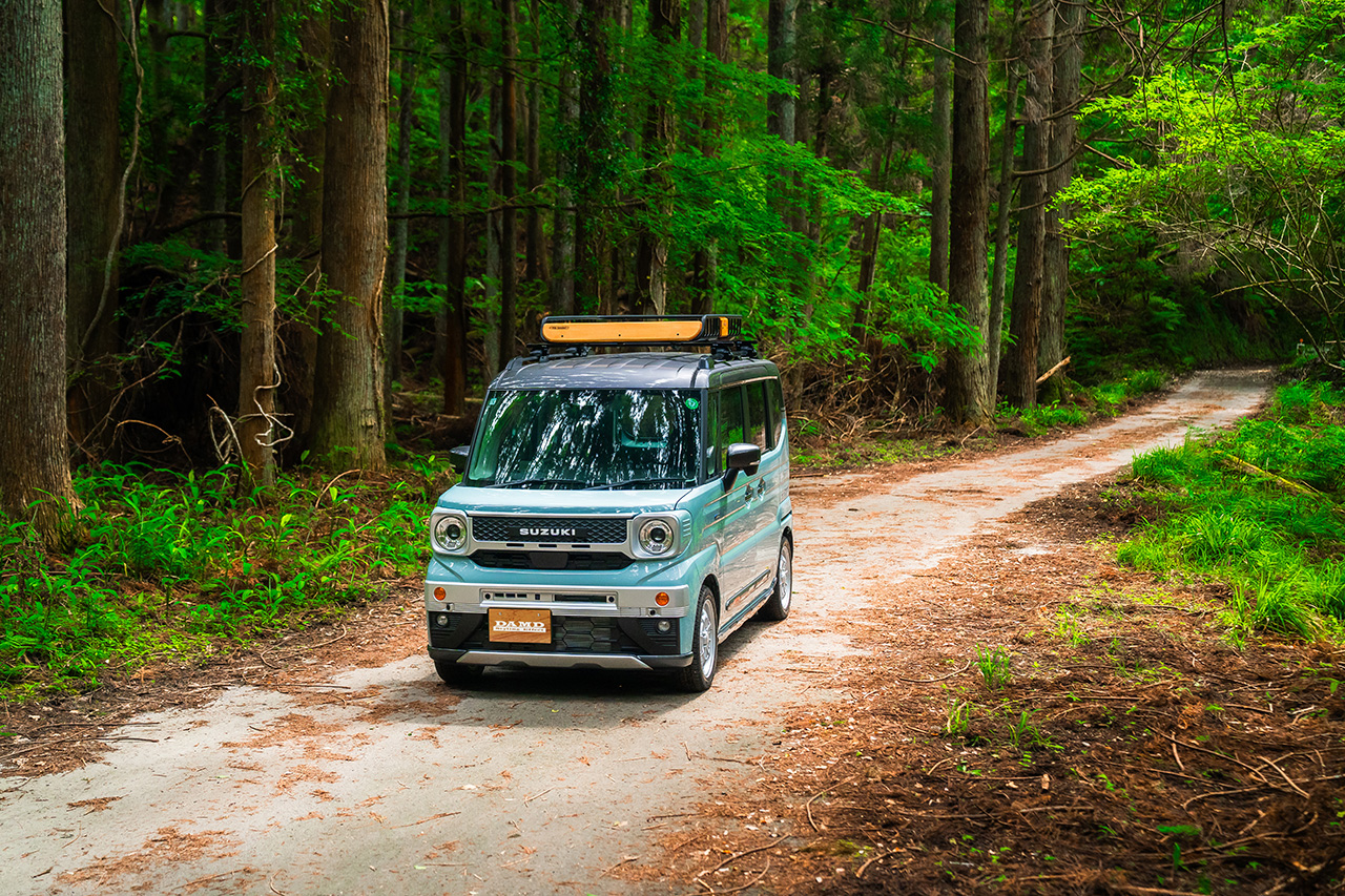 Компания DAMD превратила Suzuki Spacia Gear в ультрастильный ретро ...